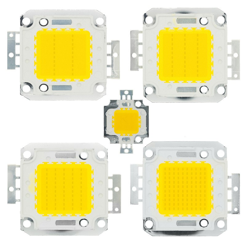 Chip Đèn LED Trắng Công Suất Cao 10W 20W 30W 50W 100W 24*44mil 32V-34V 3200K-6500K 600-3000MA ...