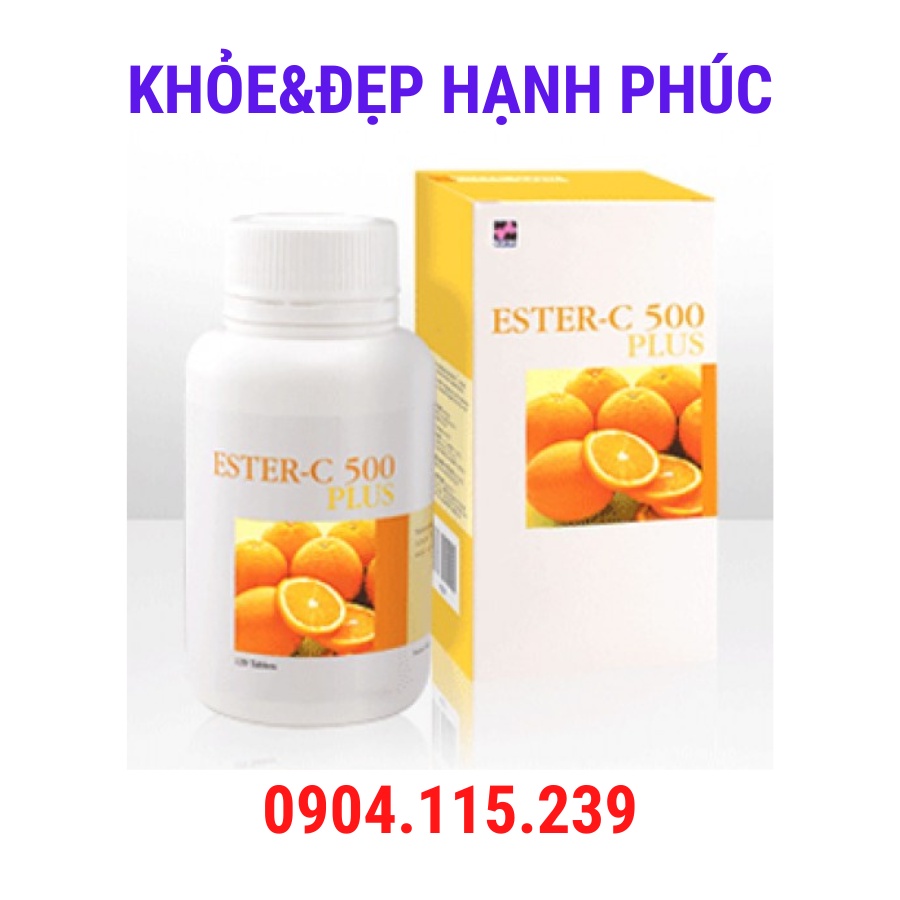 [ Date T8/24 ] Ester-C 500 plus elken tăng cường hệ miễn dịch – 60 viên/lọ | Shopee Việt Nam