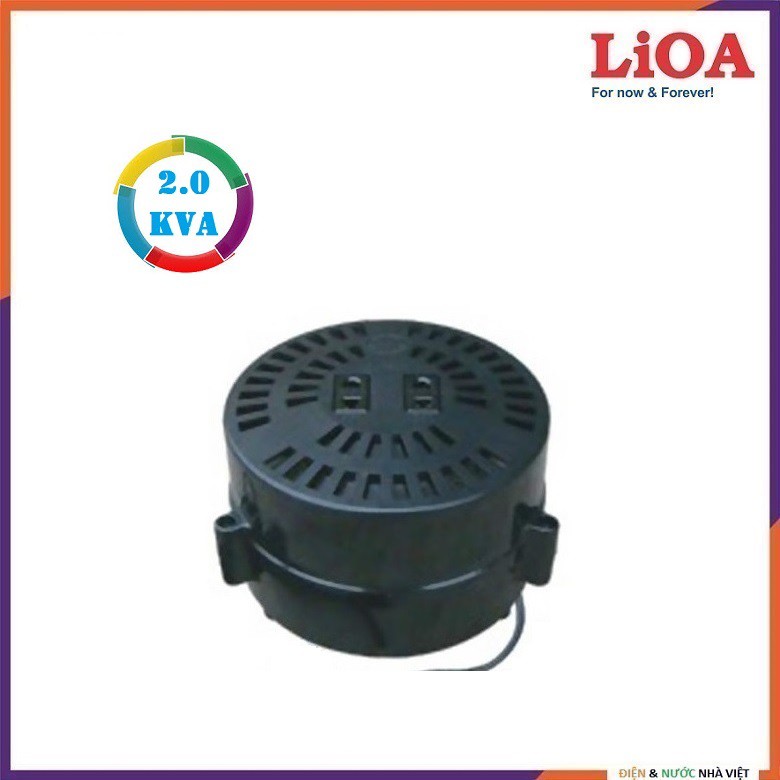 BIẾN ÁP 2.0 KVA ĐỔI NGUỒN HẠ ÁP LIOA DN020 GIẢM 220V XUỐNG 100V - 120V ...