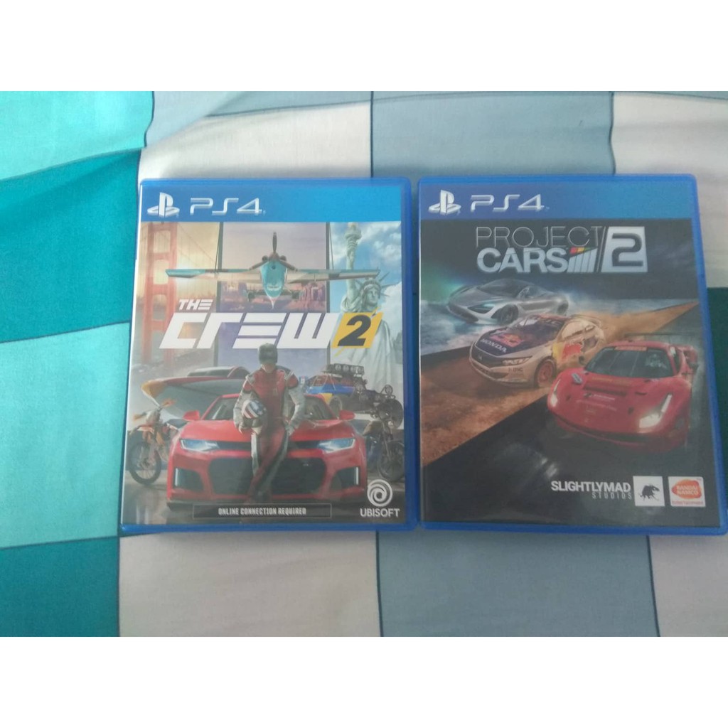Bộ combo The Crew 2 + Project CARS 2 - PS4 (Asia)(còn DLC) | Shopee ...
