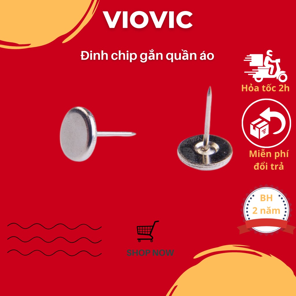 Đinh Ghim Sắt Chip Từ Tem Từ Gắn Quần áo Chống Gỉ Cho Các Shop Bị Thiếu 6880