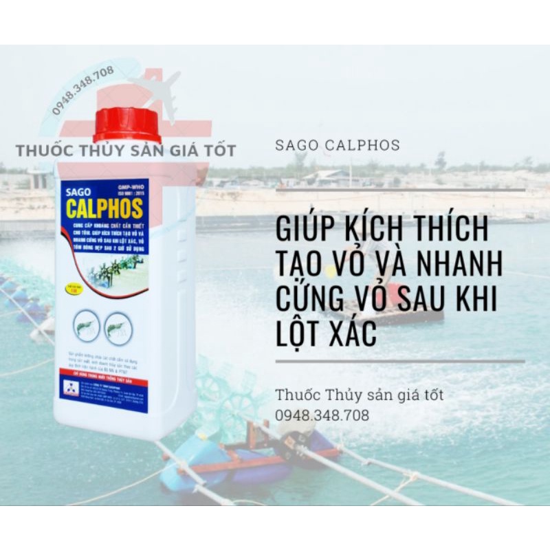 SAGO CALPHOS_KÍCH THÍCH TÔM LỘT XÁC VÀ NHANH CỨNG VỎ | Shopee Việt Nam