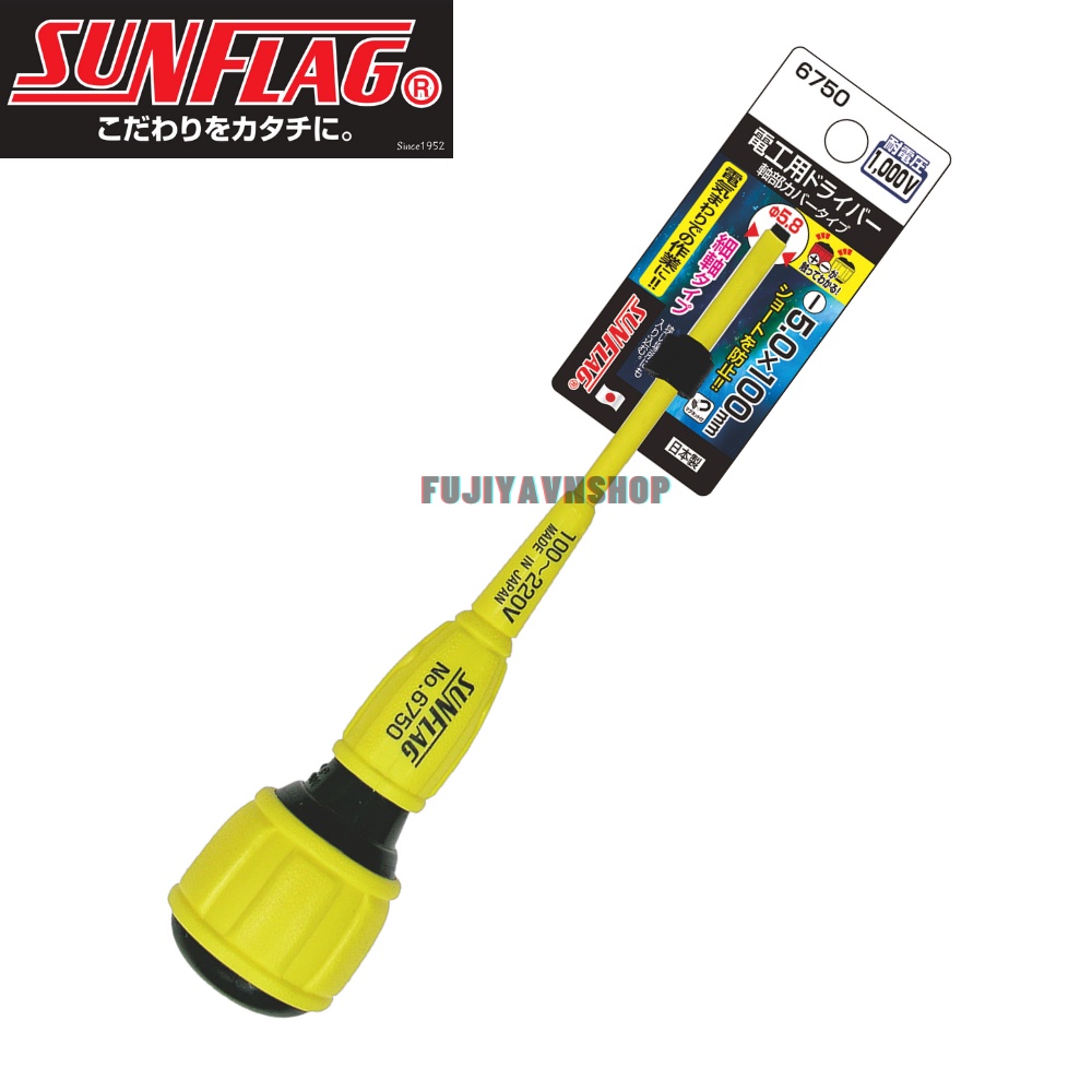 Tuốc nơ vít Sunflag - 6750 (5.0×100) | Shopee Việt Nam