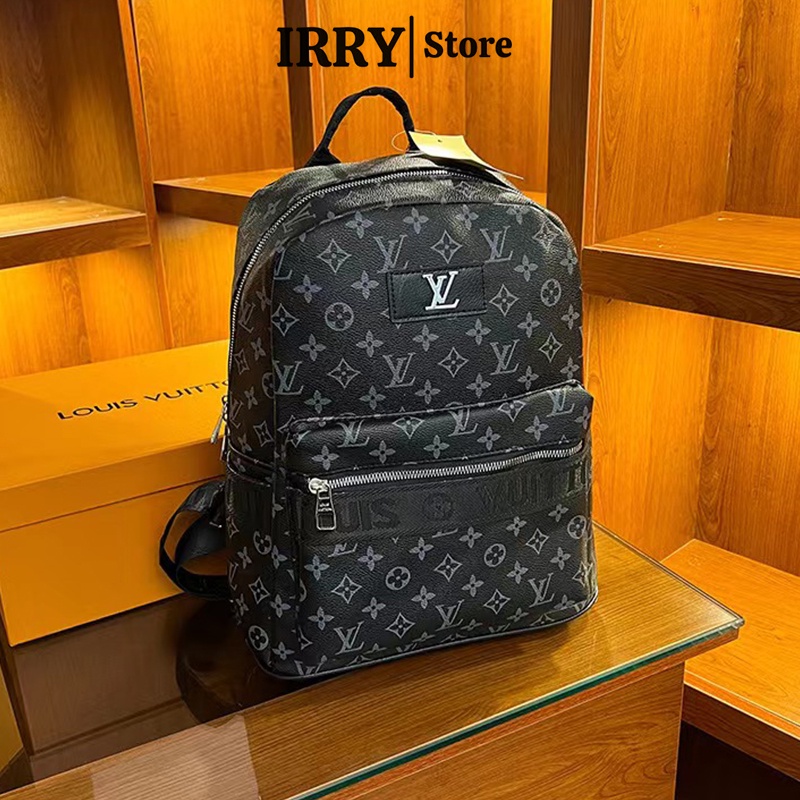 Balo da lv nam nữ đi học IRRY cặp đi học nam nữ đẹp phong cách thời ...