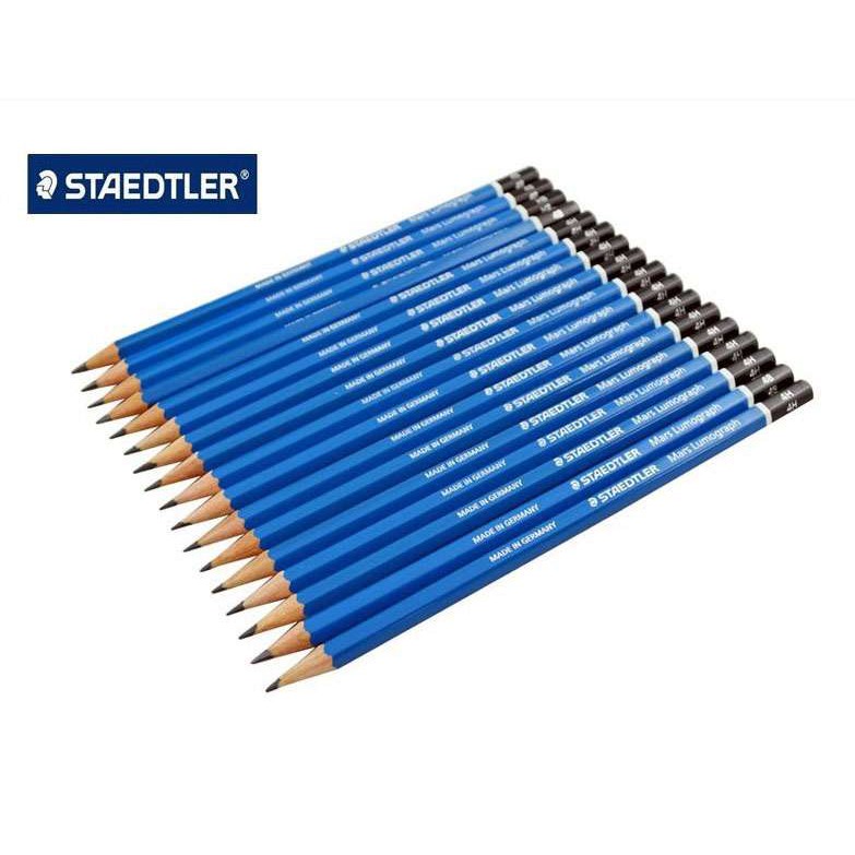 Bút Chì Gỗ Staedtler Mars Lumograph 100 (2B/4B/5B/6B/7B/8B/12B) | Shopee Việt Nam