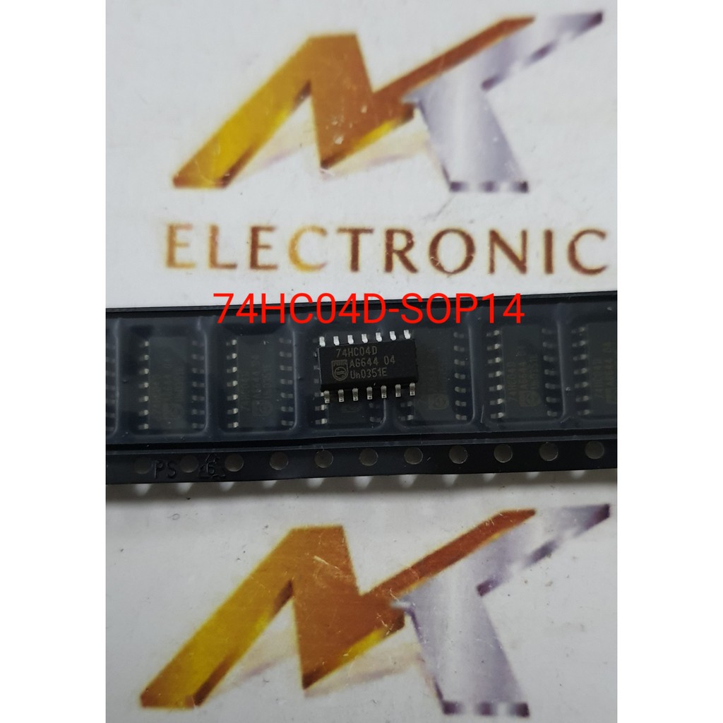 IC Số Hex inverter 74HC04D 74HC04 SN74HC04D SOP14 Nhập khẩu bản gốc | Shopee Việt Nam