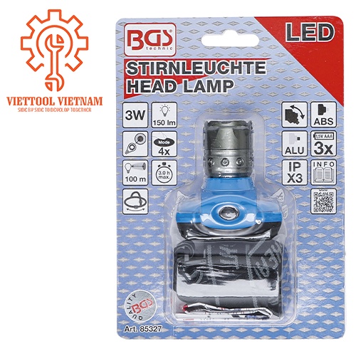 Đèn pin đội đầu BGS Model 85327 ,thương hiệu BGS, Viettool VietNam nhập ...