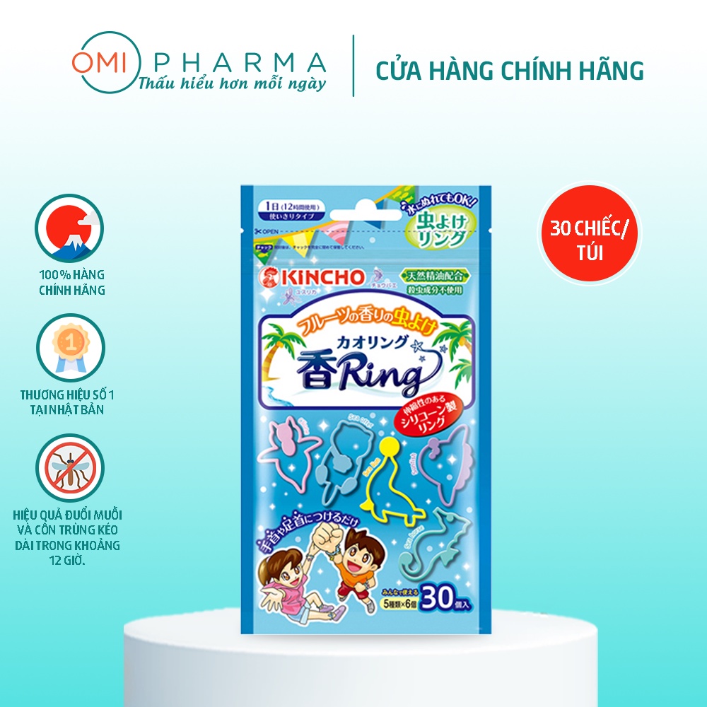 Vòng Đeo Chống Muỗi, Đuổi Côn Trùng Số 1 Nhật Bản Kincho (30 Chiếc/Túi) | Shopee Việt Nam