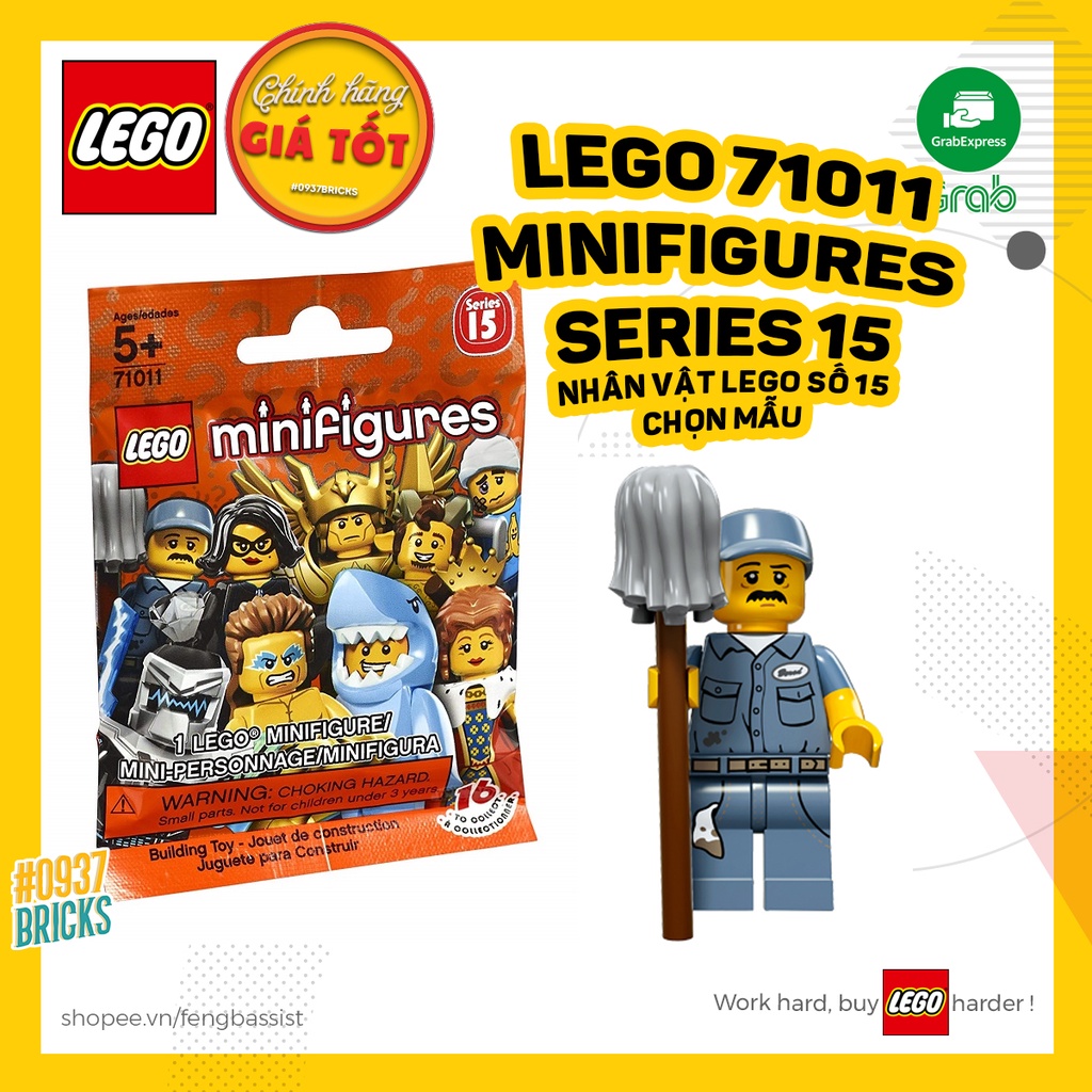 [CÓ SẴN] Nhân Vật LEGO 71011 LEGO Minifigures - Series 15 - chọn mẫu ...