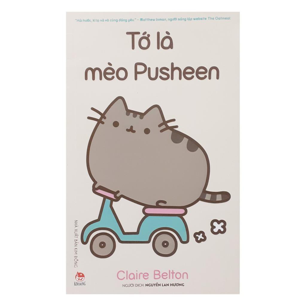 Sách - Tớ là mèo Pusheen ( Tái bản) - NXB Kim Đồng | Shopee Việt Nam