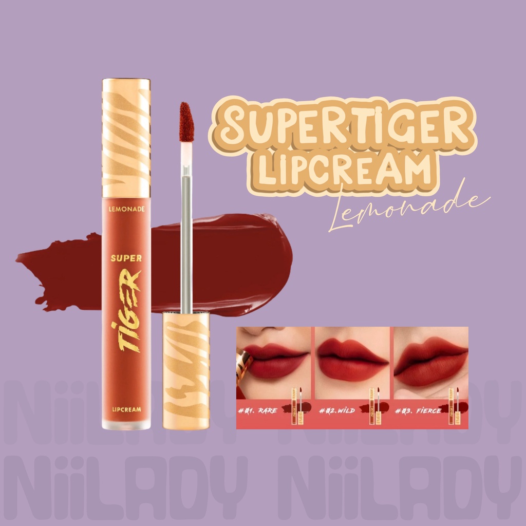 (HSD 20/1/2025) Son Lemonade Supertiger Lipcream 5g | Shopee Việt Nam