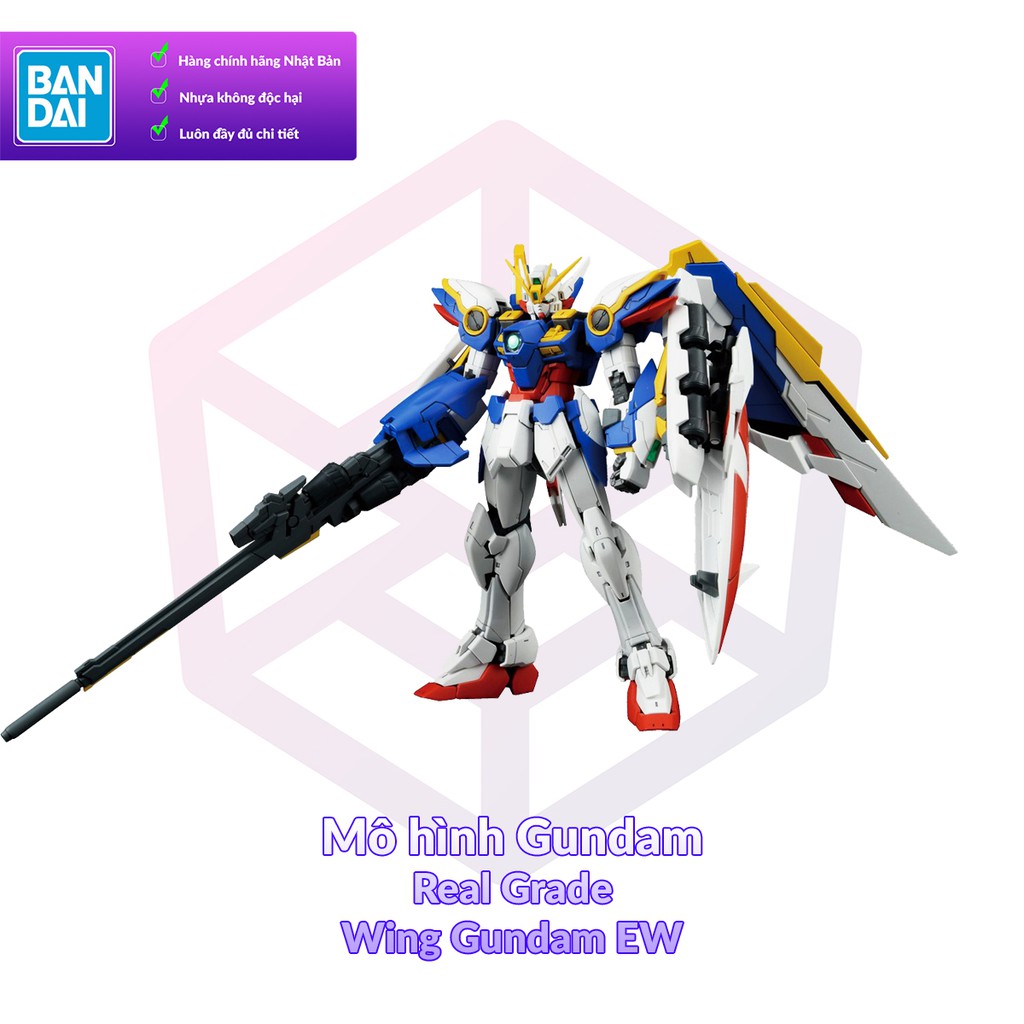 Mô Hình Gundam Bandai RG 20 Wing Gundam EW 1/144 Gundam W EW [GDB] [BRG ...