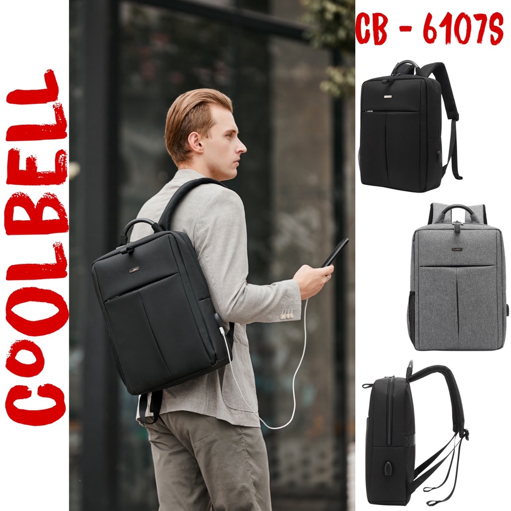 Balo Laptop CoolBell CB6107S-15.6in, Thời Trang Nam Nữ Cao Cấp, Đi Học ...