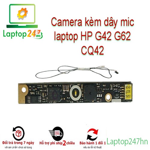 Camera kèm dây mic laptop HP G42 G62 CQ42 | Shopee Việt Nam