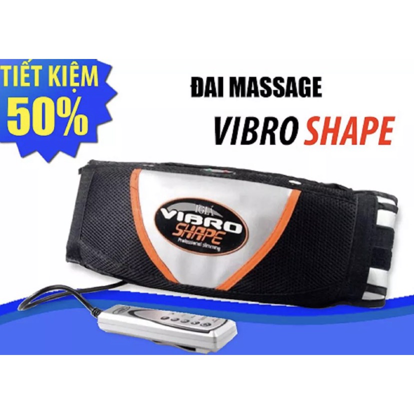 Đai Massage Vibro Shape Chính Hãng Rung Giảm Mỡ Bụng - Máy Rung Giảm Mỡ ...
