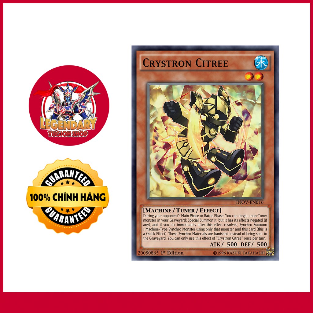 [Thẻ Bài Yugioh Chính Hãng] Crystron Citree | Shopee Việt Nam