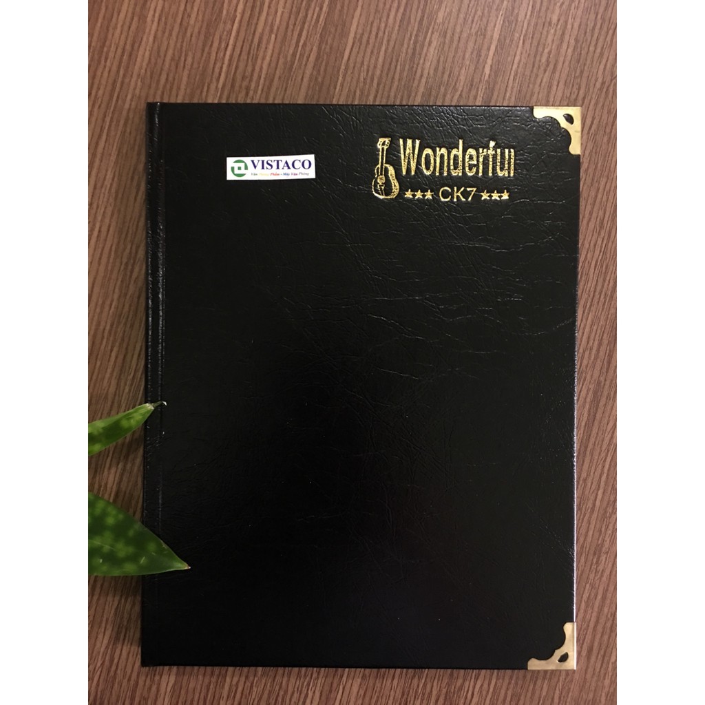 Sổ da Ck10-khổ A4 giấy cực dày mịn | Shopee Việt Nam