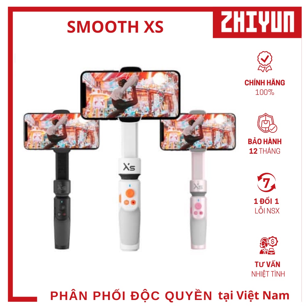 ZHIYUN SMOOTH XS GIMBAL - HÀNG CHÍNH HÃNG - Tay cầm chống rung dành cho Điện thoại | Shopee Việt Nam