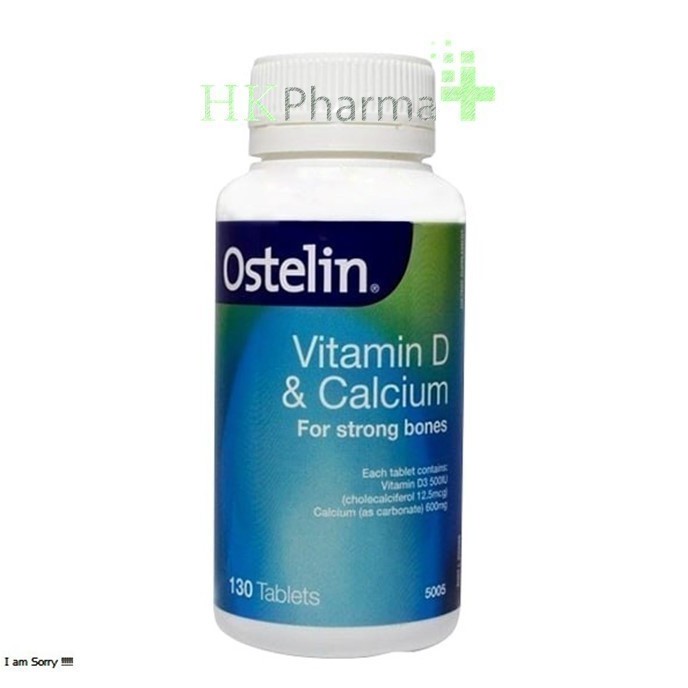 Bổ Sung Canxi Ostelin Calcium - Vitamin D3 Shop HK PHARMA | Shopee Việt Nam
