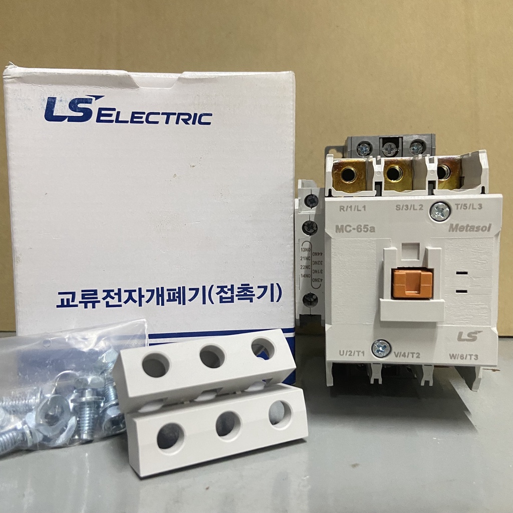 Khởi động từ Contactor MC-65a 3P 65A Coil 220VAC | Shopee Việt Nam
