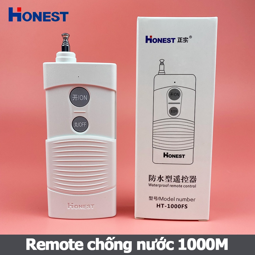 Remote Honest chống nước HT-1000FS 1000M điều khiển từ xa sóng RF ...