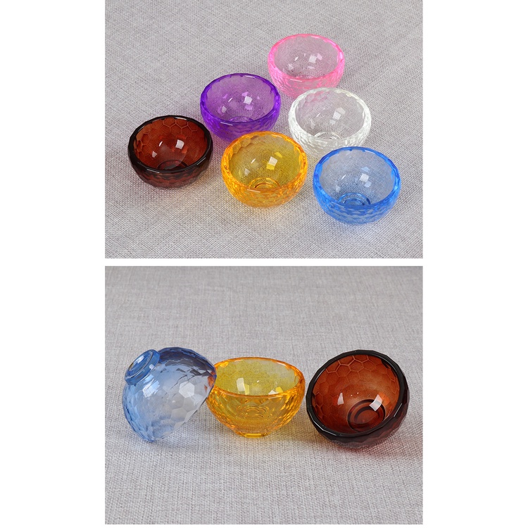Chén - Ly cúng thủy tinh gồm có 7 màu | Shopee Việt Nam
