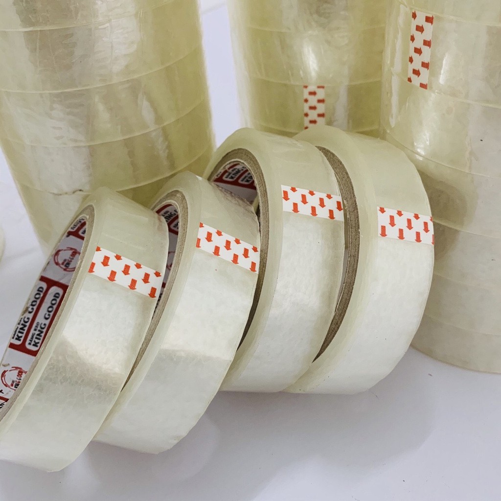 Cuộn băng keo trong gói hàng loại 12mm & 24mm nm5v | Shopee Việt Nam