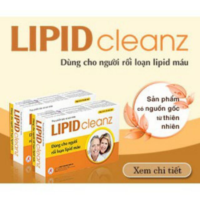 Lipid Cleanz Dùng Cho Người Rối Loạn Lipid Máu | Shopee Việt Nam
