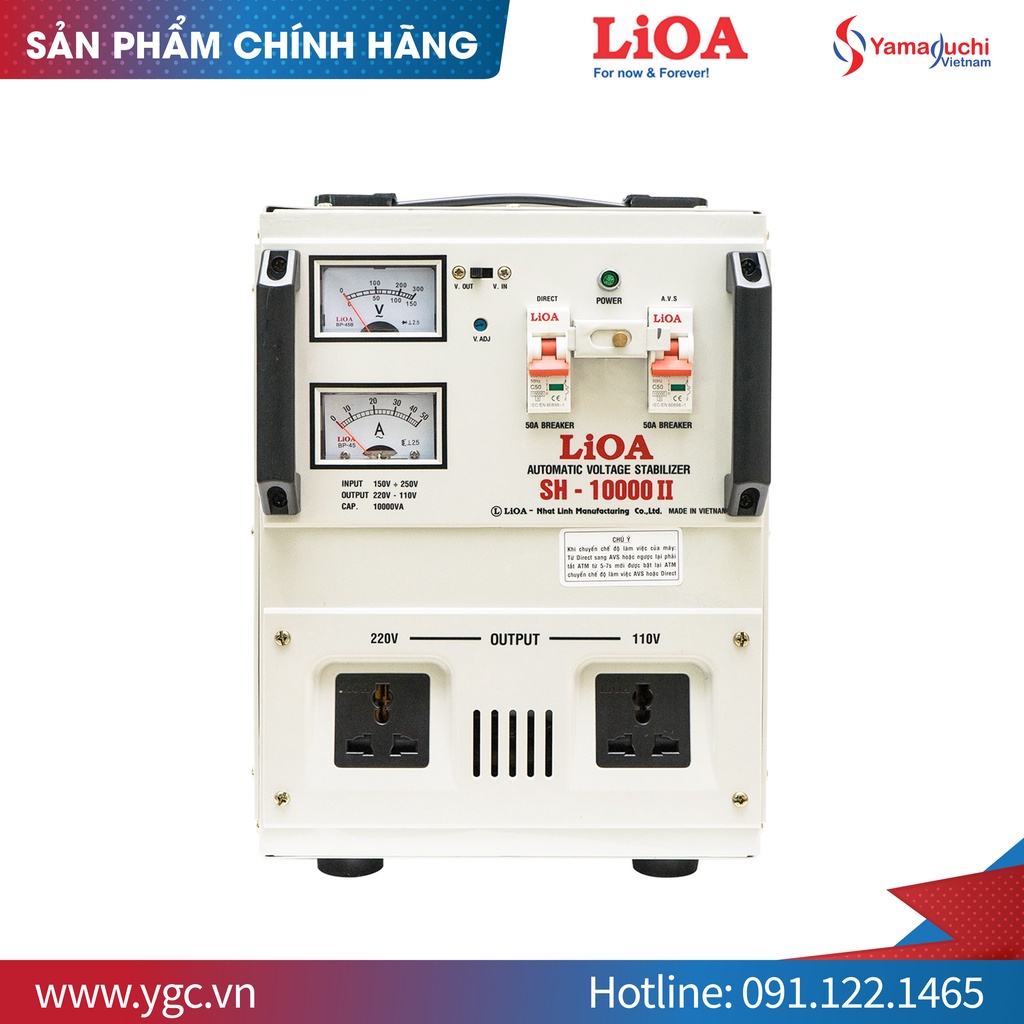 ỔN ÁP LIOA 1 PHA SH-10000II 10KVA CHÍNH HÃNG | Shopee Việt Nam