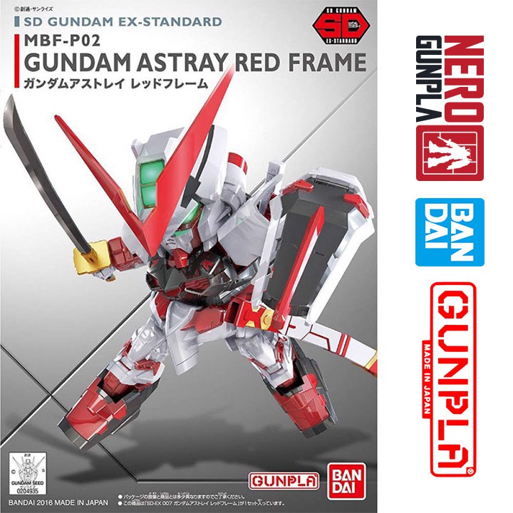 Mô Hình Lắp Ráp Bandai Gunpla SD EX-Standard Gundam Astray Red Frame ...