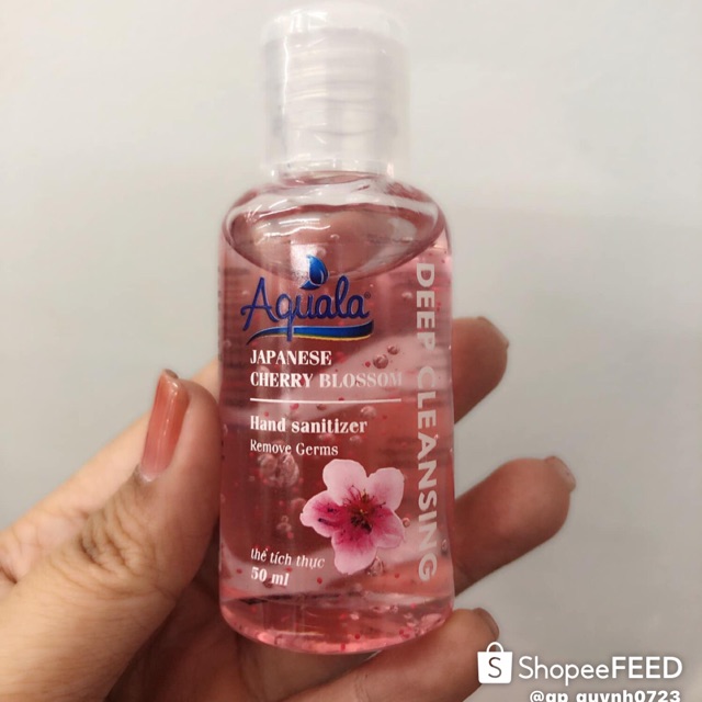 Gel rửa tay AQUALA -50ml | Shopee Việt Nam