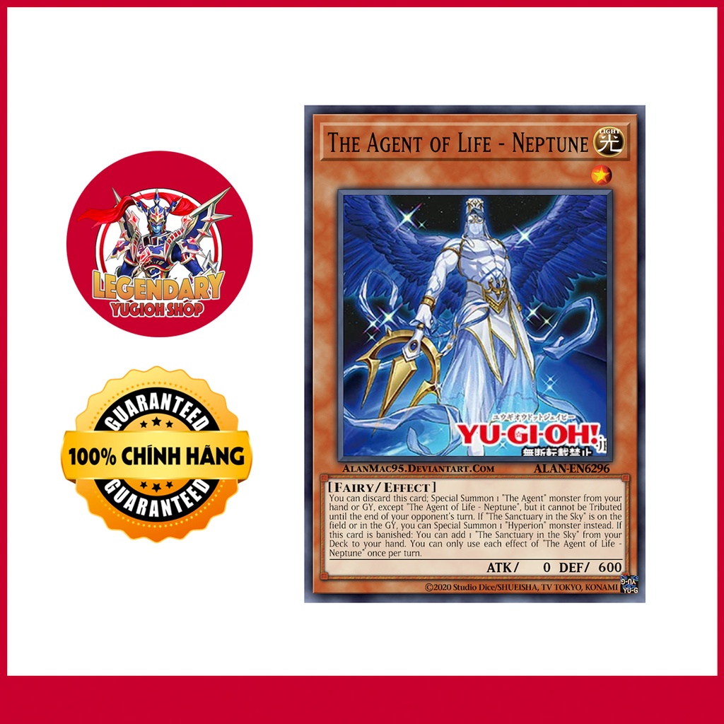 [Thẻ Bài Yugioh Chính Hãng] The Agent of Light - Neptune | Shopee Việt Nam