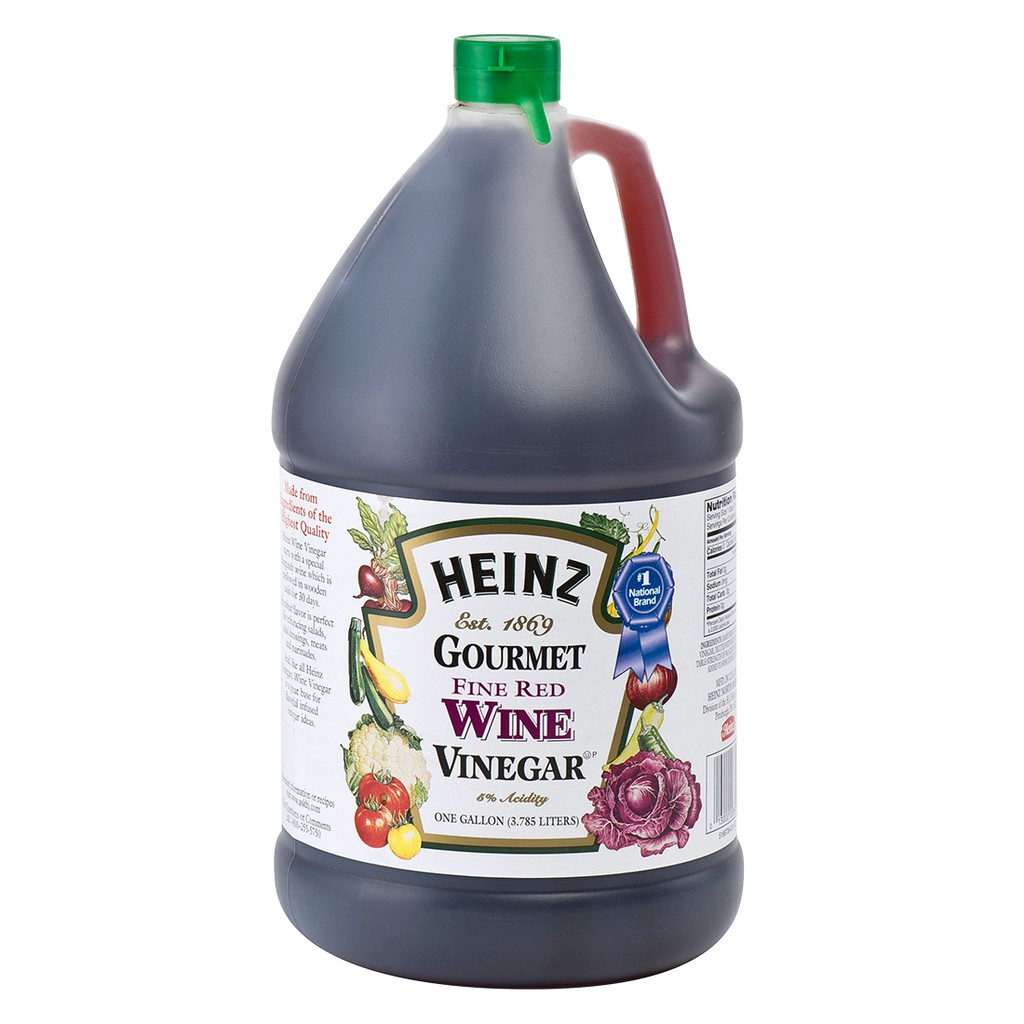 Giấm Đỏ Heinz Red Wine Vinegar 3.78L - Nhập Khẩu Usa / Dấm Đỏ Heinz ...