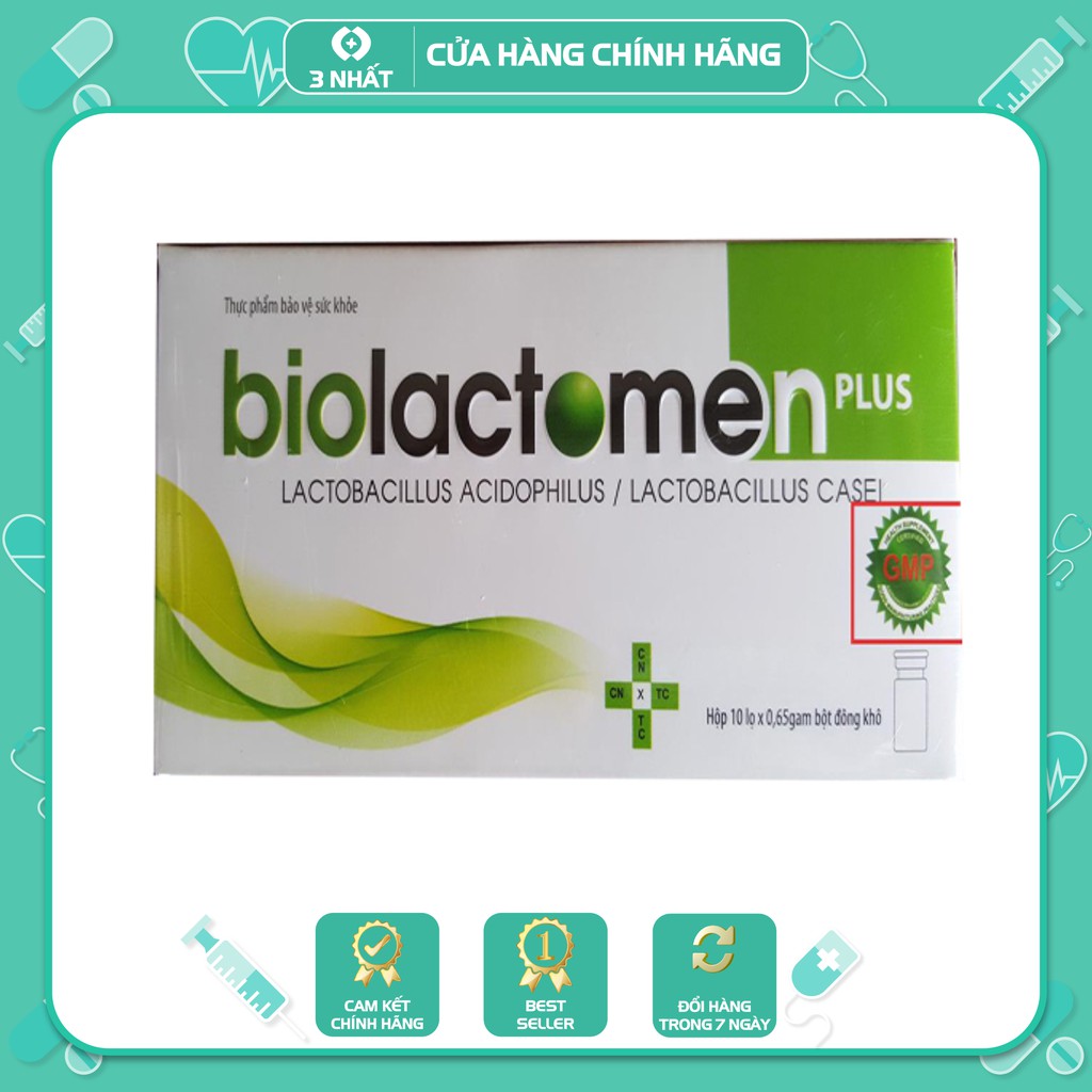 Men Vi sinh Biolactomen Plus - Viện Hàn Lâm (hộp 10 lọ) - BN064 ...