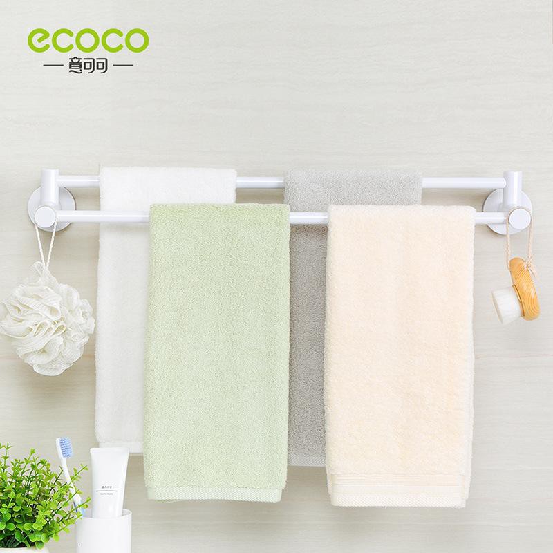 Giá treo khăn đôi hút chân không gắn tường Ecoco E1609 | Shopee Việt Nam