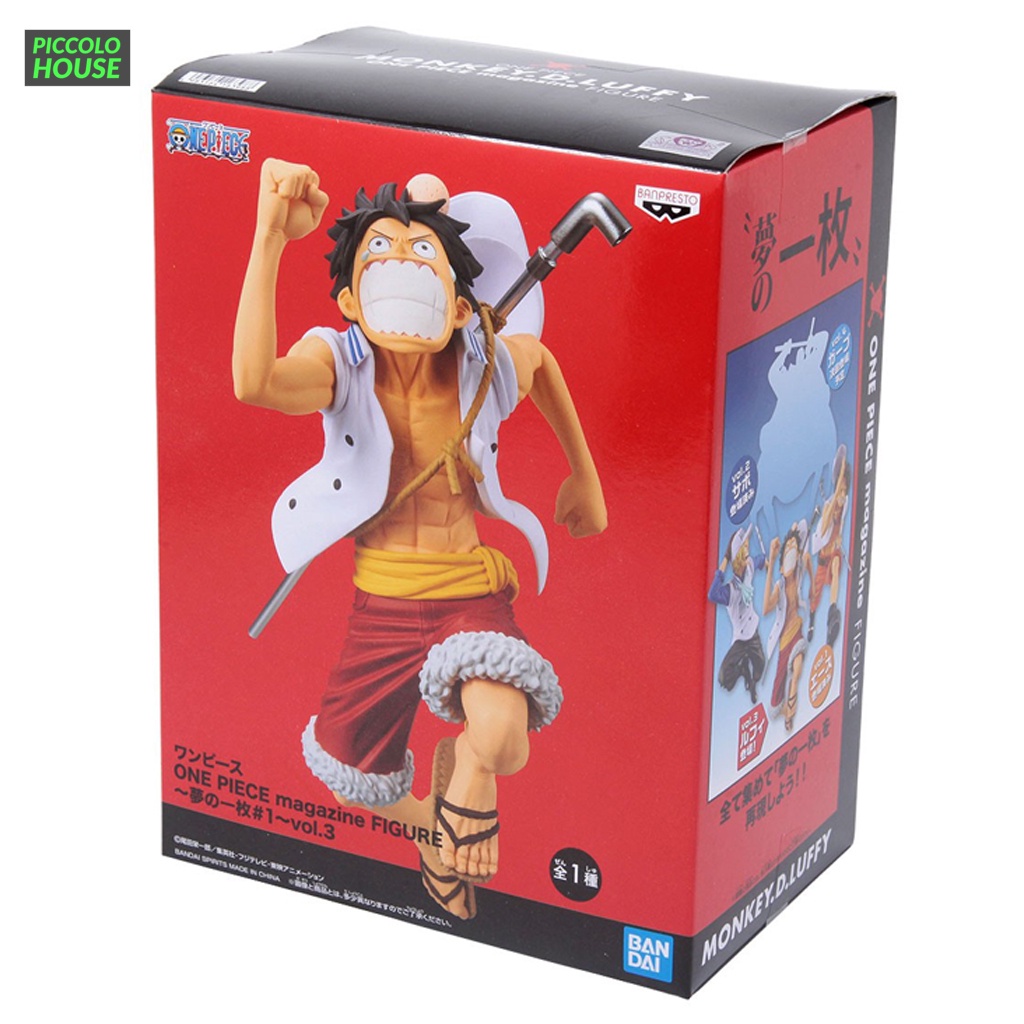 Mô hình One Piece chính hãng nhân vật Luffy magazine figure of Dreams ...