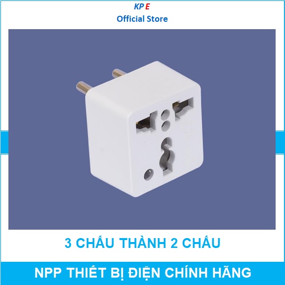 PHÍCH CHUYỂN 3 CHẤU THÀNH sang 2 CHẤU ĐA NĂNG CHÍNH HÃNG GIÁ RẺ - KPE ...