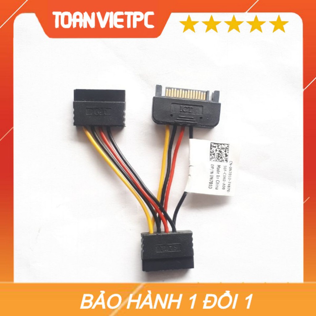 Cáp chia nguồn sata 1 ra 2 | Dây chia nguồn sata 1 ra 2 | Shopee Việt Nam