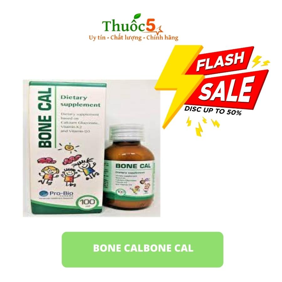 [CHÍNH HÃNG] Bone Cal 100ml tăng hấp thu canxi giúp phát triển chiều cao của trẻ | Shopee Việt Nam
