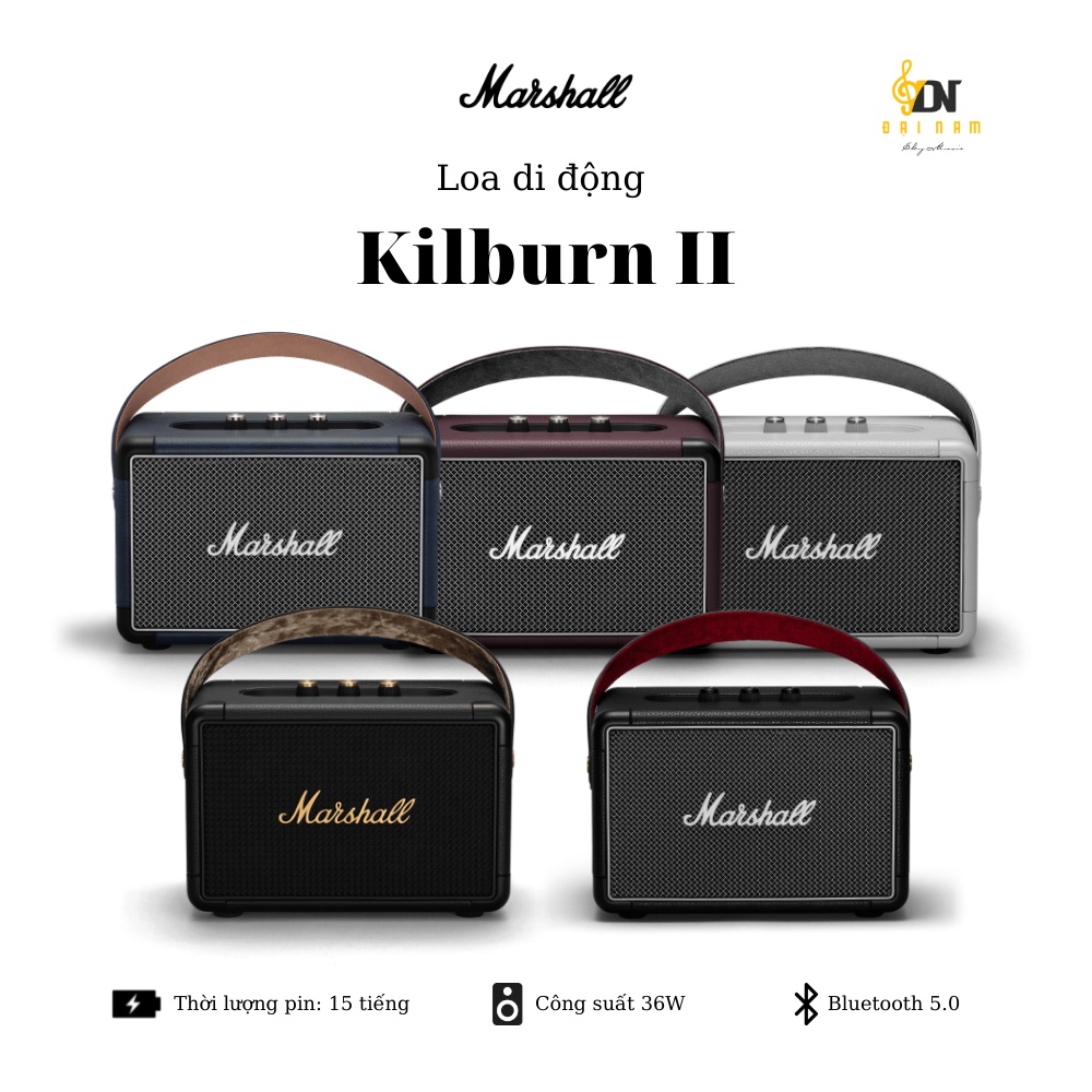 Loa Bluetooth Marshall Kilburn II Chính Hãng | Shopee Việt Nam