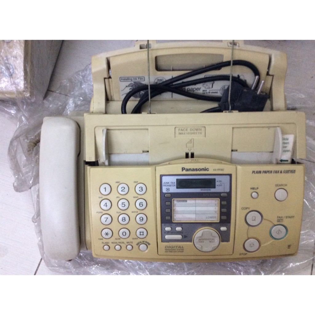 Máy Fax Panasonic KX-FT 362 ( cũ) | Shopee Việt Nam