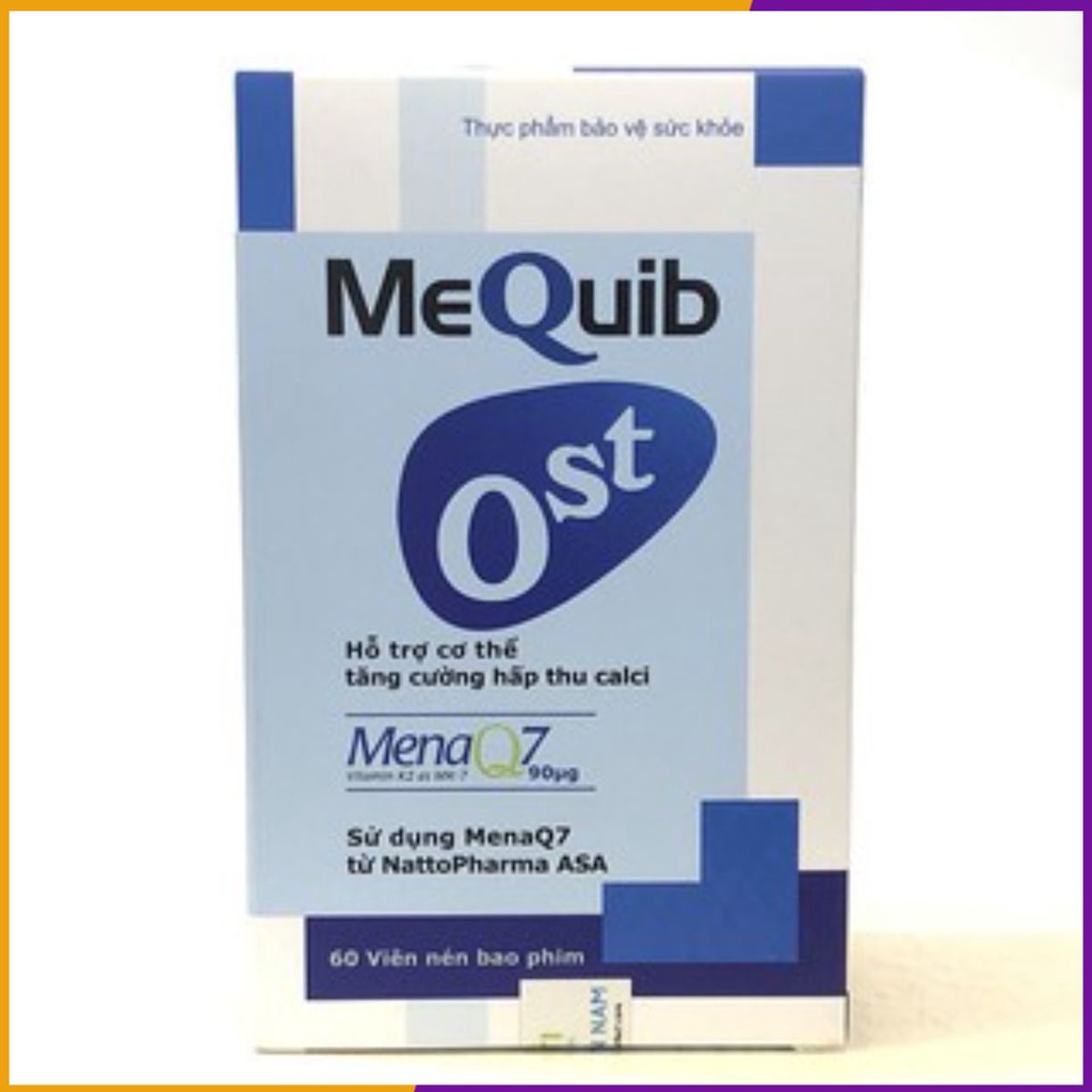 Mequib OST - Bổ sung Canxi, Vitamin K2 , Vitamin D | Shopee Việt Nam