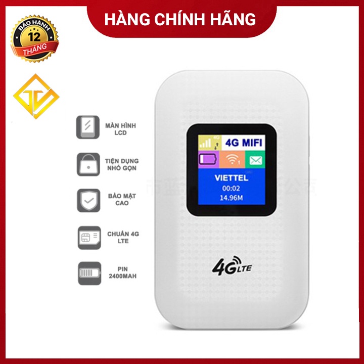 Bộ phát wifi 4G LTE M100 có màn hình LCD | Shopee Việt Nam