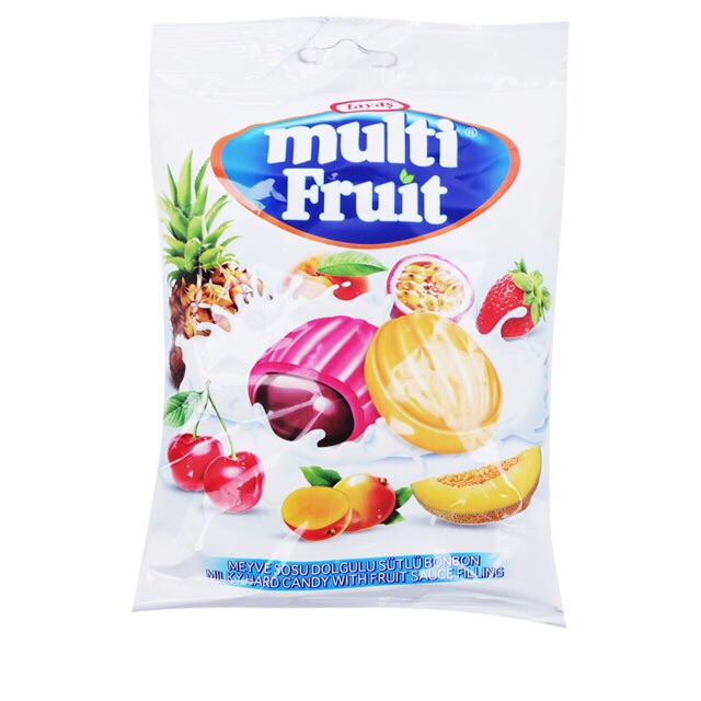 Combo 5 gói Kẹo trái cây hỗn hợp Multi Fruit Tayas Thổ Nhĩ Kì | Shopee ...
