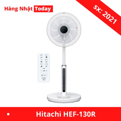 Quạt điện Hitachi HEF-130R nội địa Nhật,2021, êm ru, gió mát tự nhiên | Shopee Việt Nam