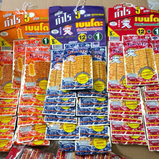 MỰC BENTO THÁI LAN DÂY 13 gói | Shopee Việt Nam