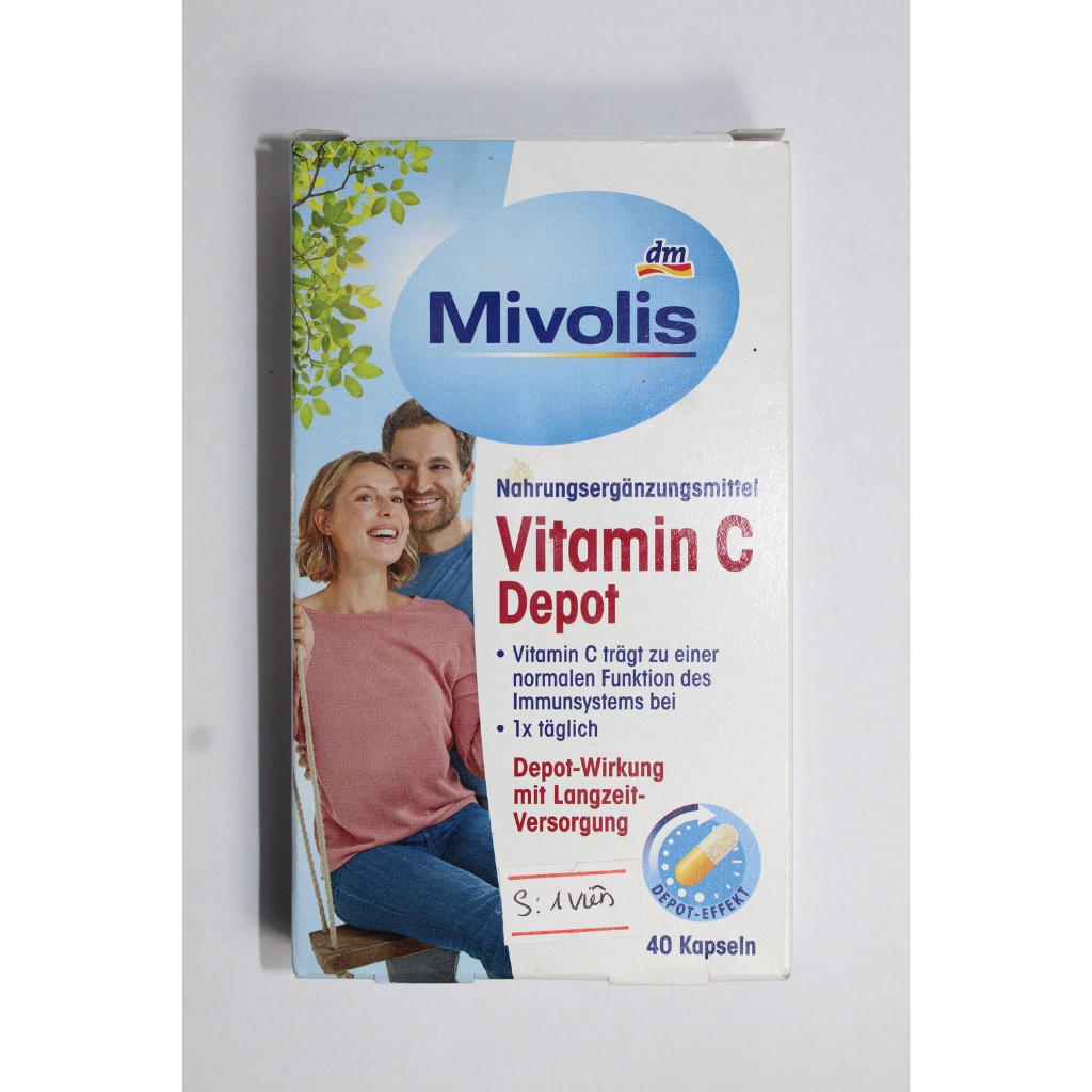Viên Uống Mivolis Vitamin C Depot, 40 Viên | Shopee Việt Nam