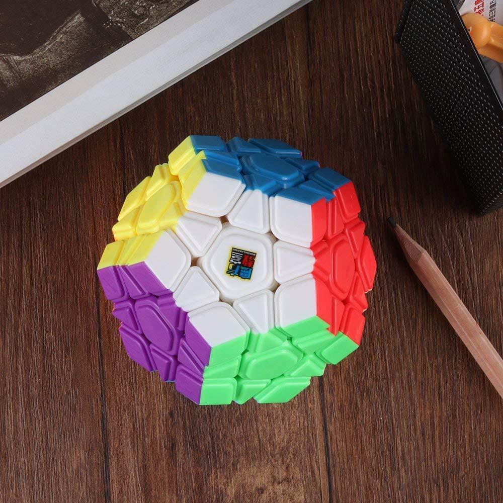 Đồ chơi Rubik Megaminx Moyu Meilong Stickerless - Rubik 12 Mặt (Rubik ...