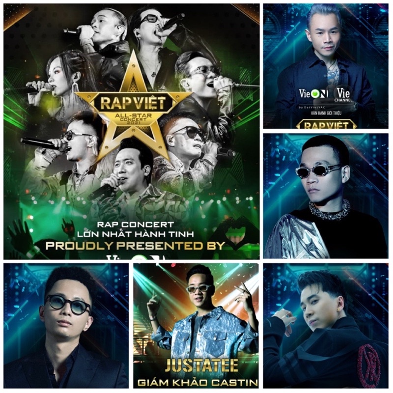 Sticker RAP Việt 30 cái ép lụa khác nhau /hình dán RAP việt | Shopee ...