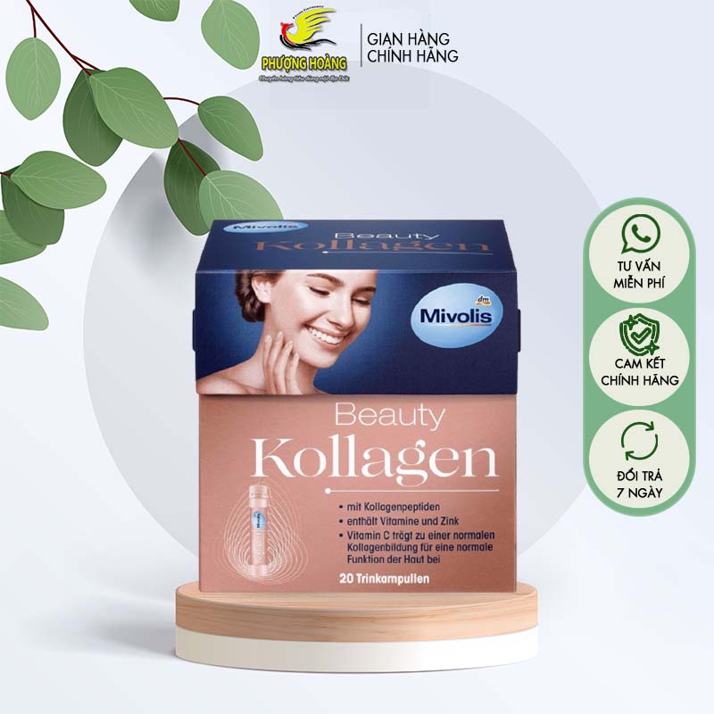 Colagen Đức Kollagen Beauty Mivolis 20 ống - nội địa Đức - PH061 ...